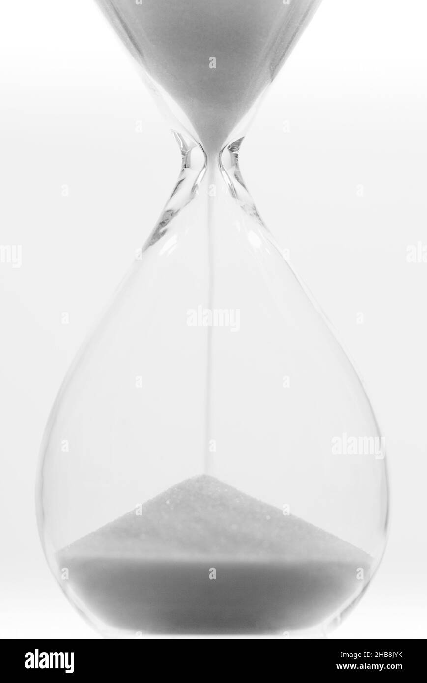 Hourglass Black and White Stock Photos & Images - Alamy