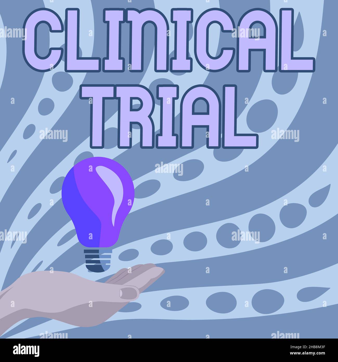 Text sign showing Clinical Trial. Word for evaluate the effectiveness ...
