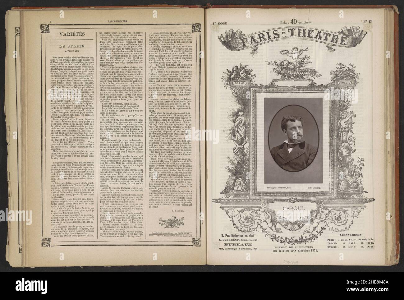 23 oct 1873 hi-res stock photography and images - Alamy