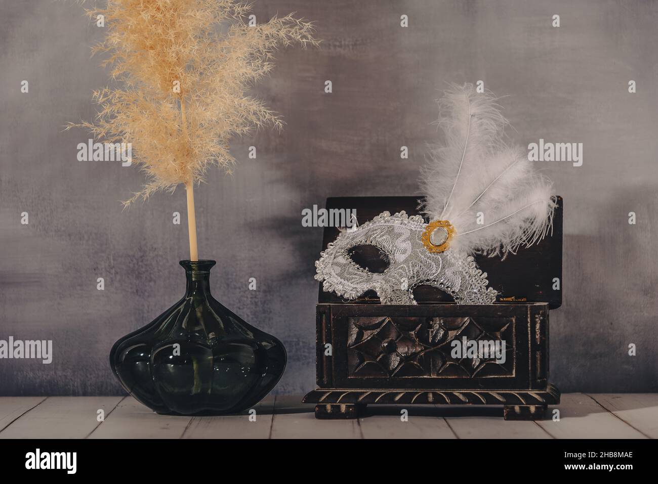 female carnival mask with glittering background whith shadows Stock ...