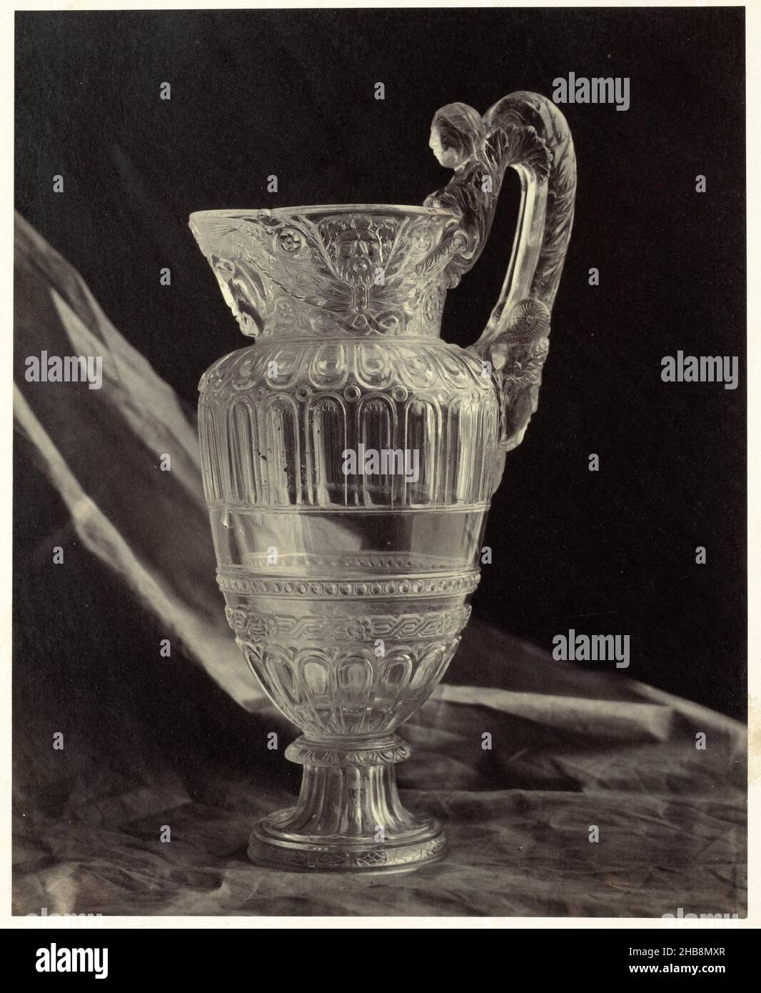 Crystal jug, from the Louvre, Charles Thurston Thompson, c. 1866 - c ...
