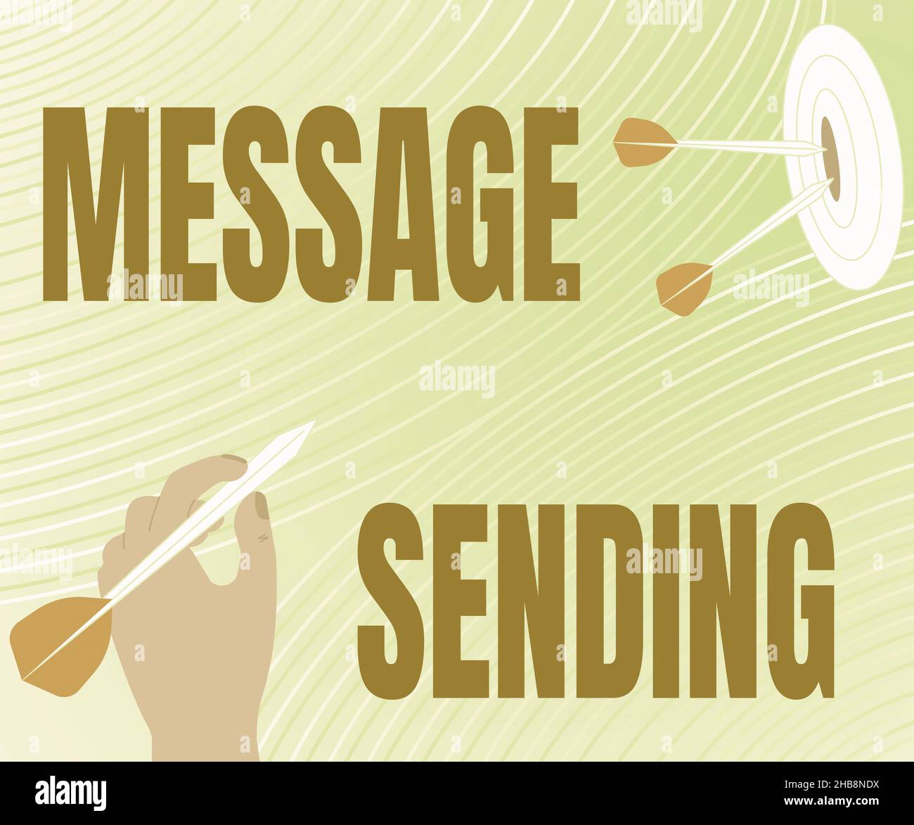 Text caption presenting Message Sending. Conceptual photo to convey or ...