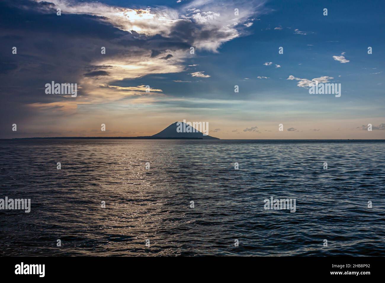 Lembah strait in North Sulawesi Stock Photo - Alamy