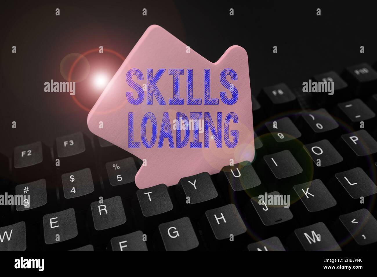 Handwriting text Skills Loading. Word Written on points out the degree of difficulty when ...