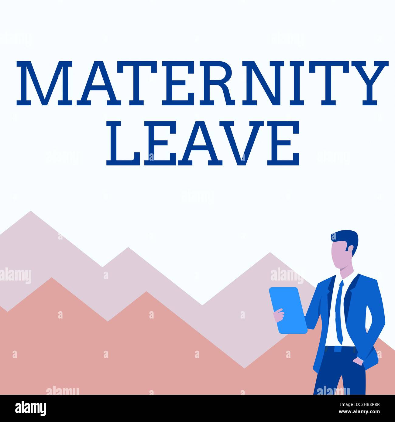 Text sign showing Maternity Leave. Business approach a leave of absence ...