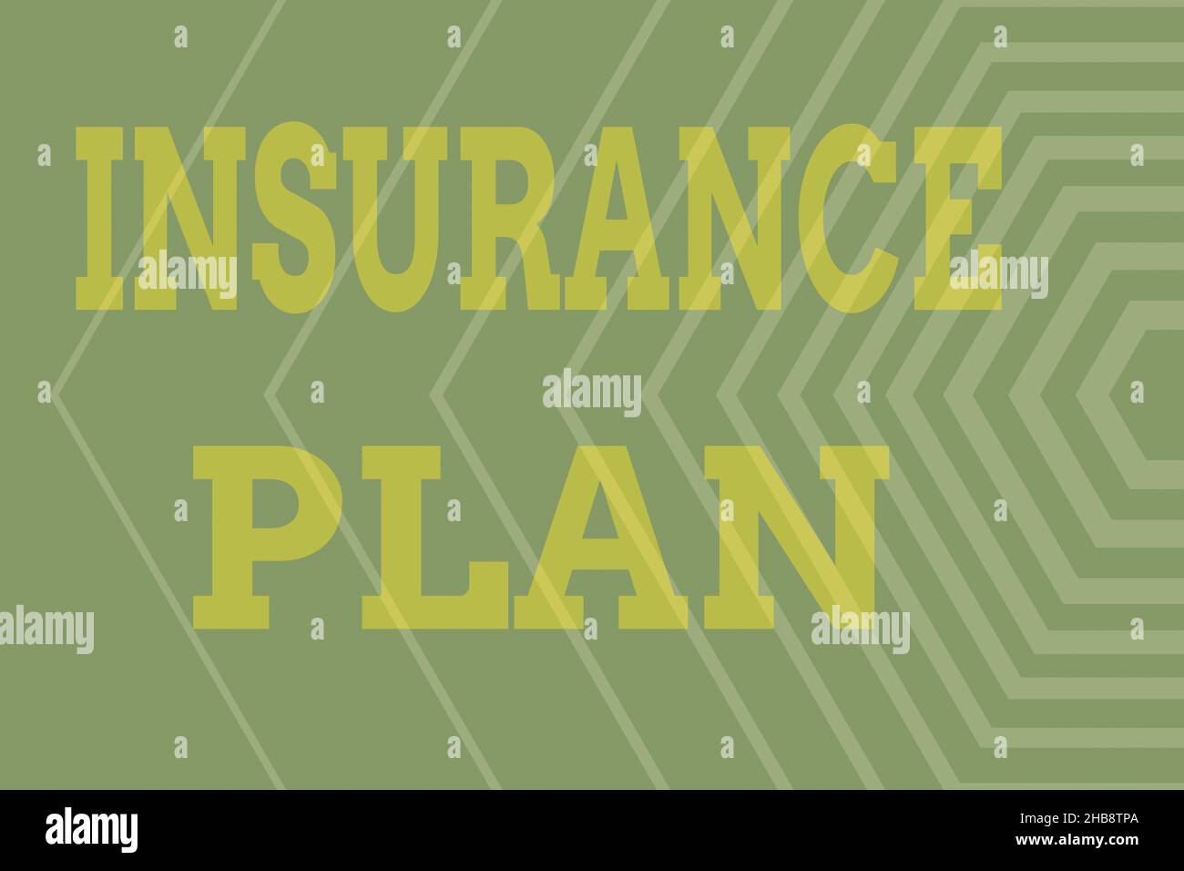 Text showing inspiration Insurance Plan. Word Written on includes the ...