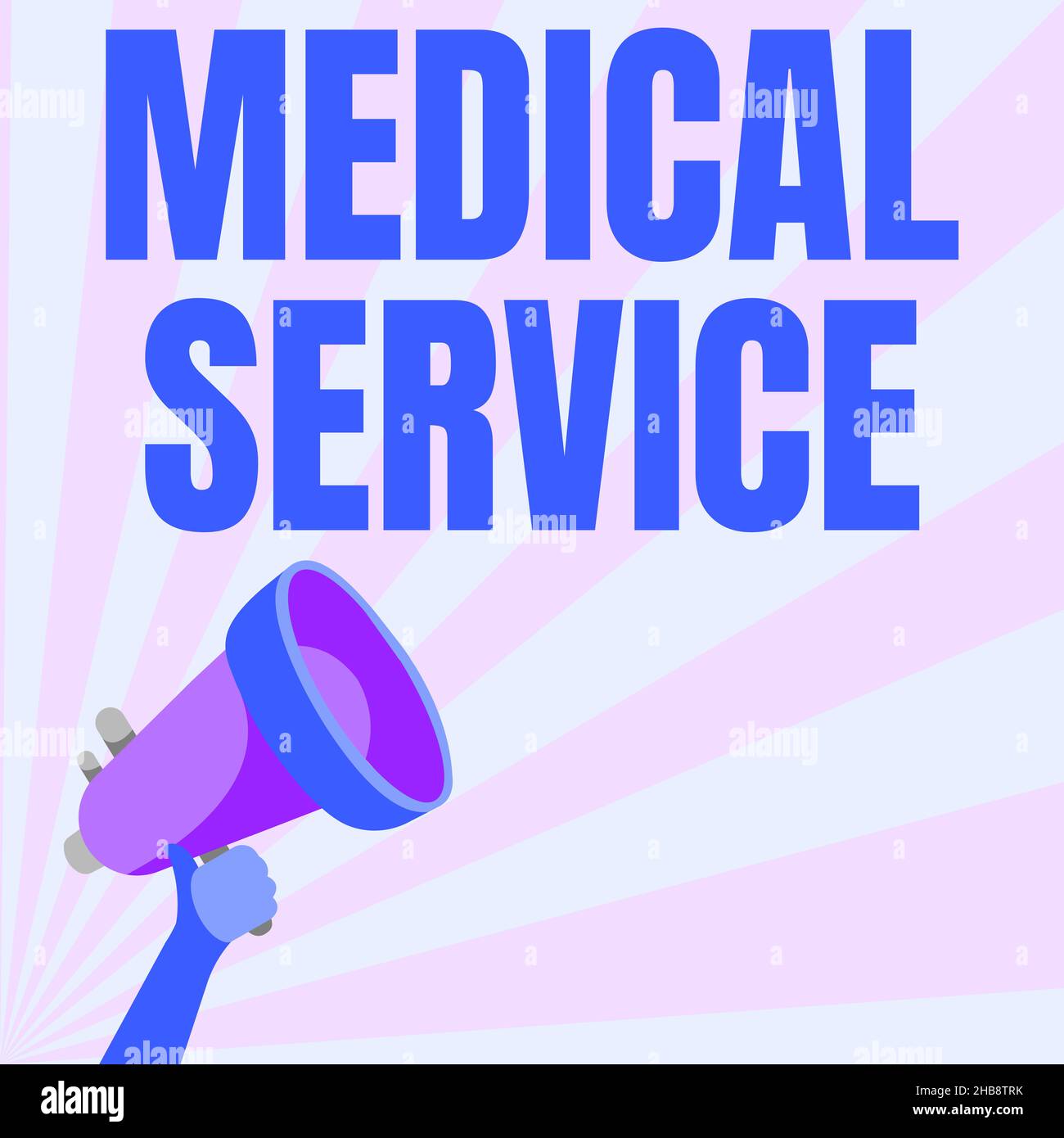 Conceptual display Medical Service. Word Written on treat illnesses and ...