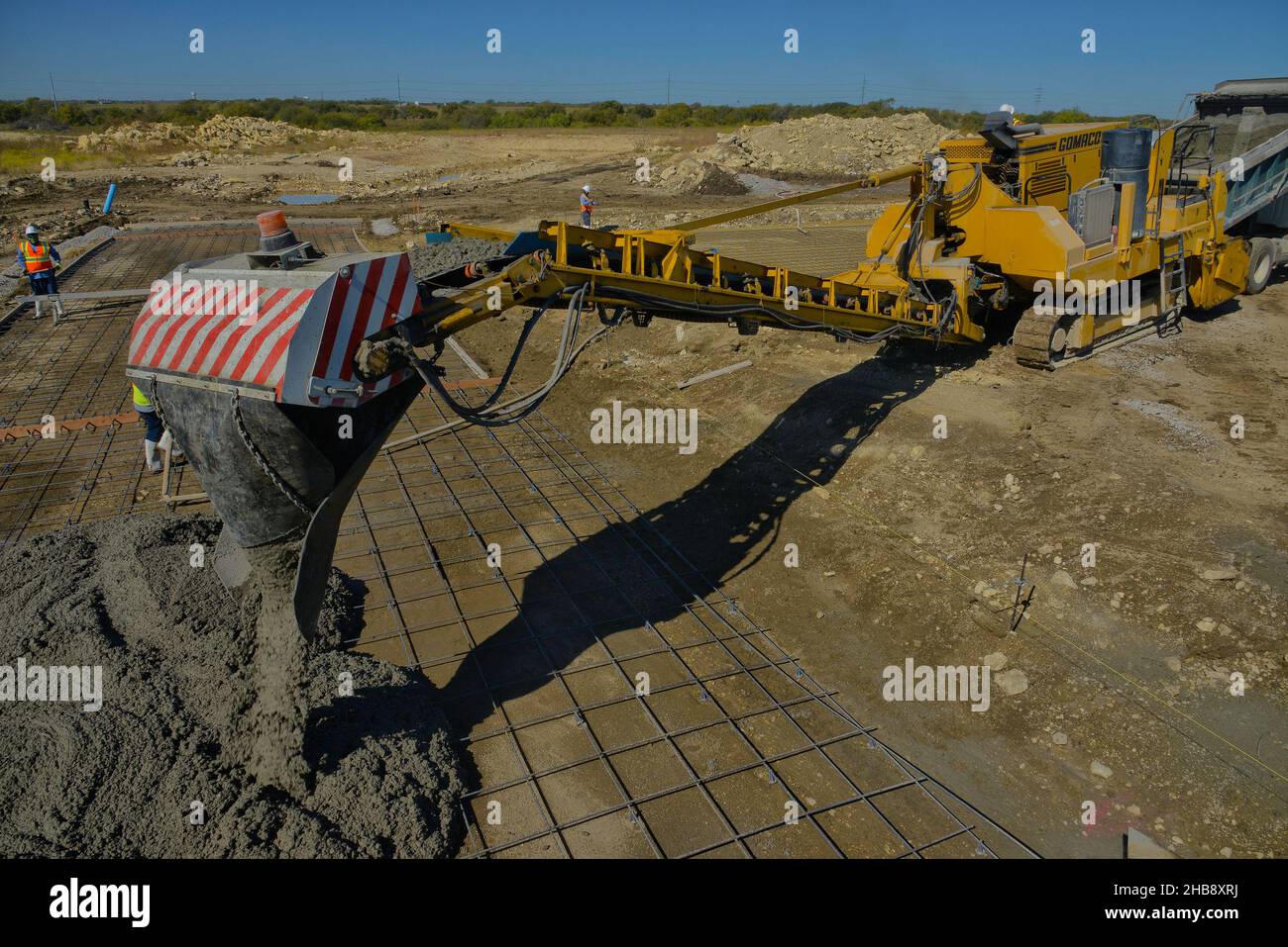 Heavy Commercial Construction of streets, highways and office buildings ...