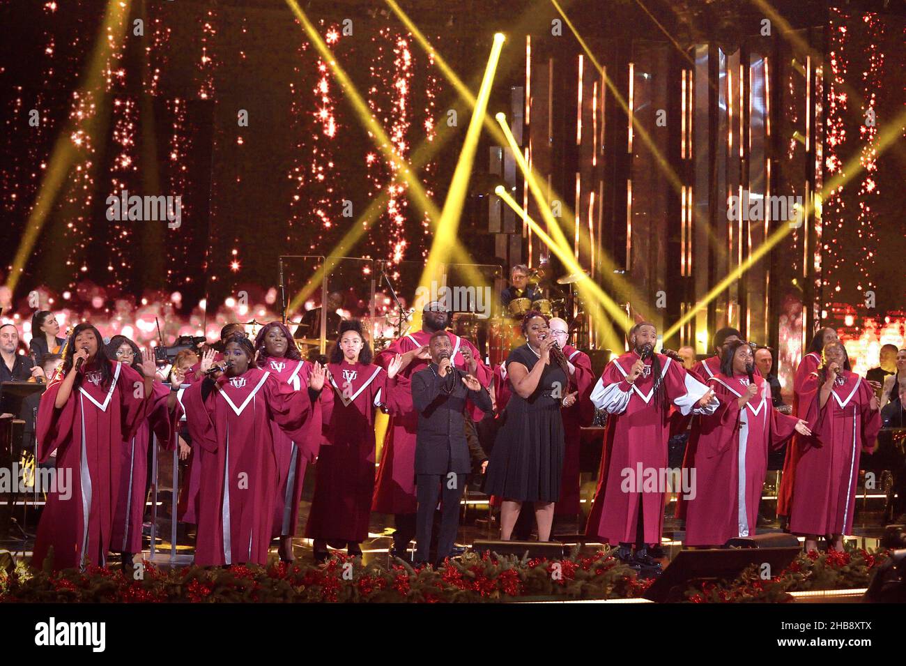 Virginia union gospel choir feat david bratton hi-res stock photography ...