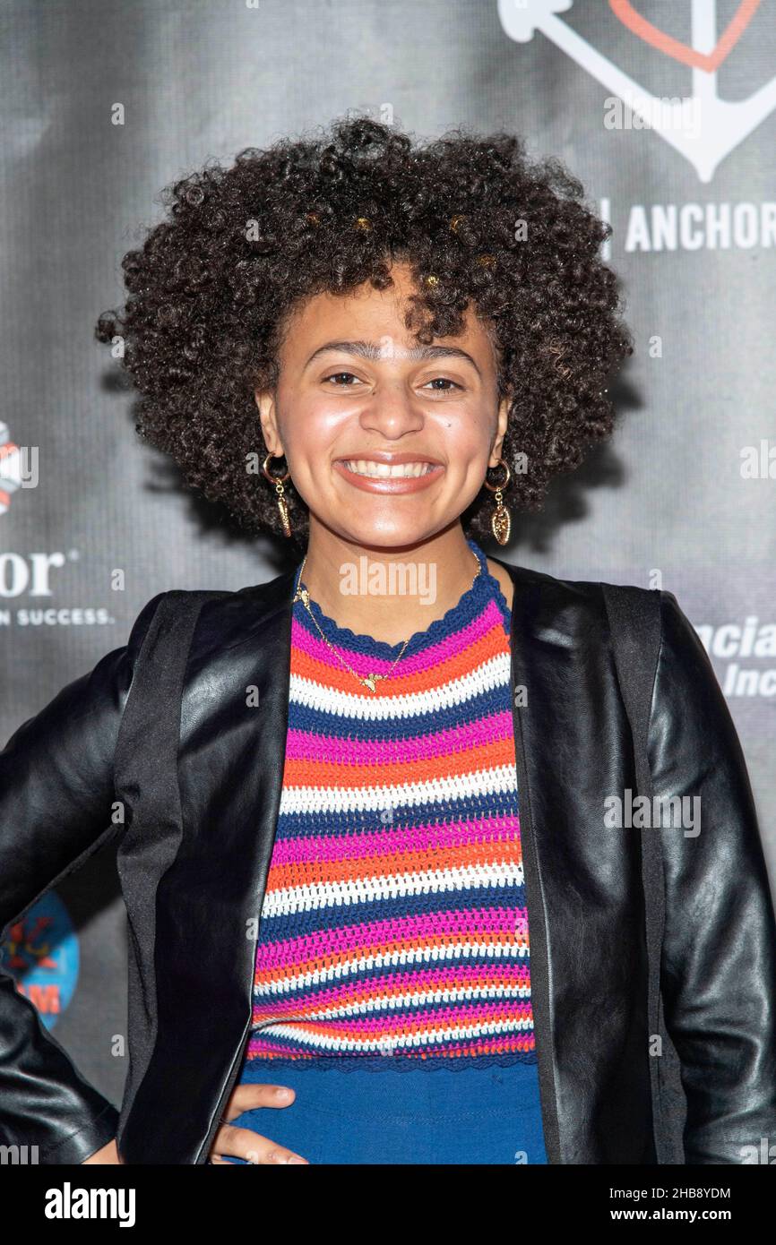 California, USA. 16th Dec, 2021. Montana Jacobowitz attends "Paint A ...