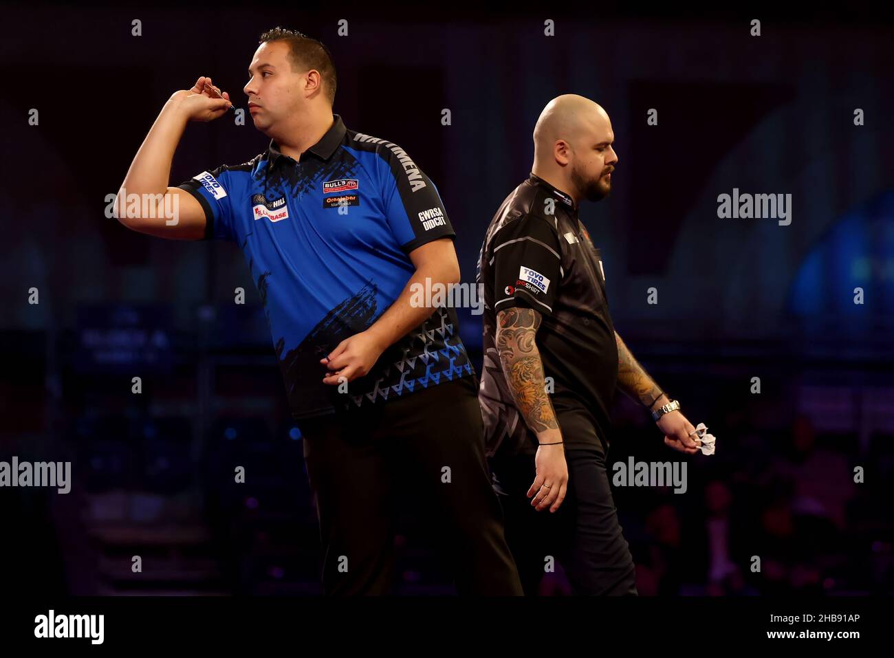 17th December 2021; Alexandra Palace, London, England: The William Hill World Darts Tournament ...