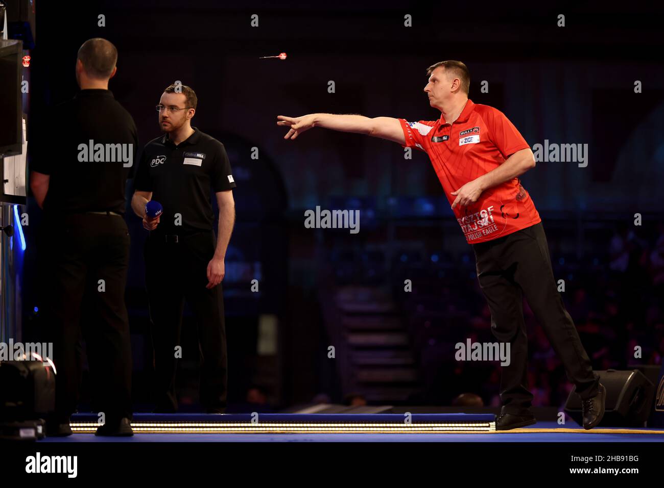 17th December 2021; Alexandra Palace, London, England: The William Hill World Darts Tournament ...