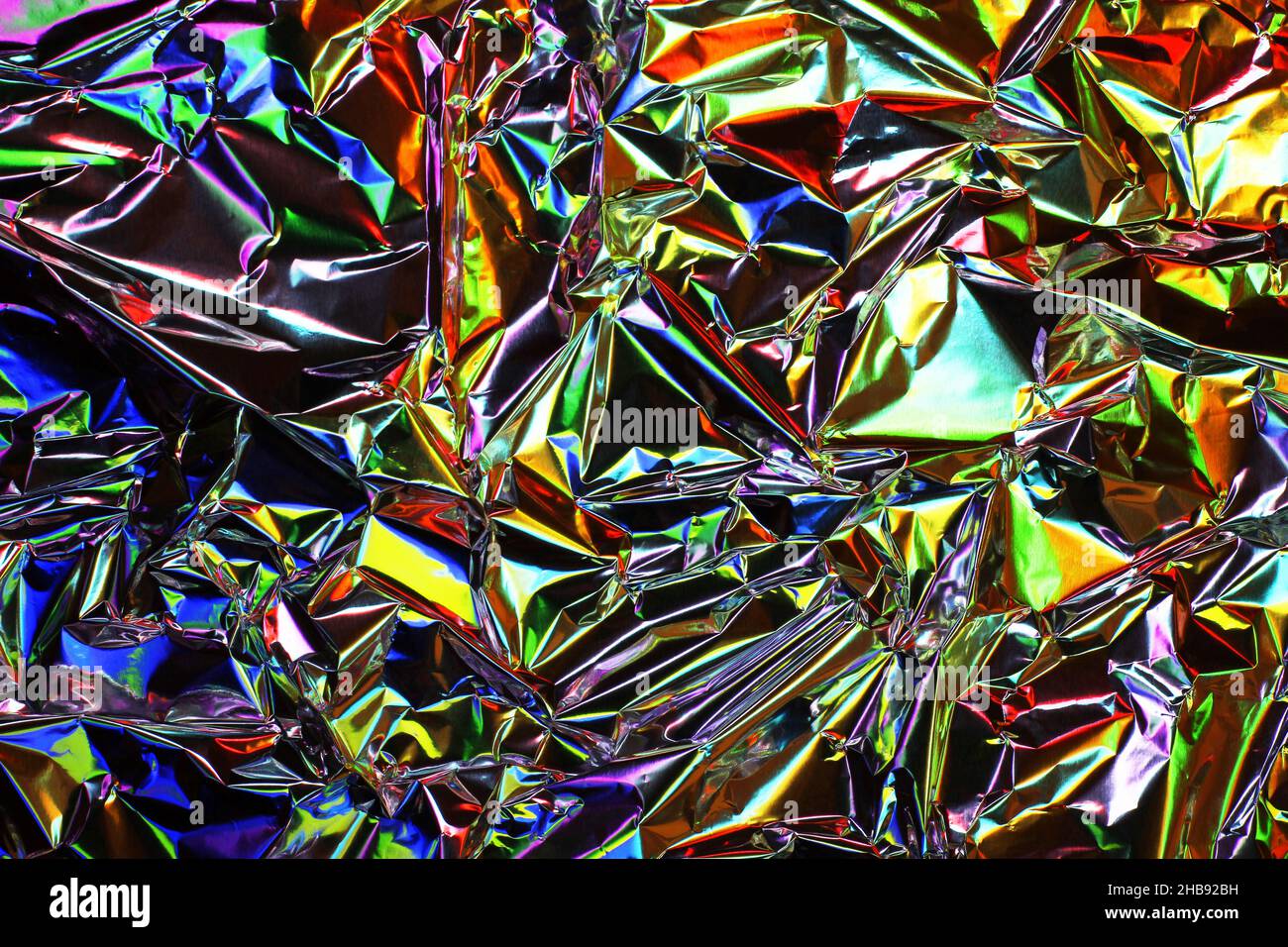 Foil background. Crumpled foil. Abstract background. Wallpaper. Color ...