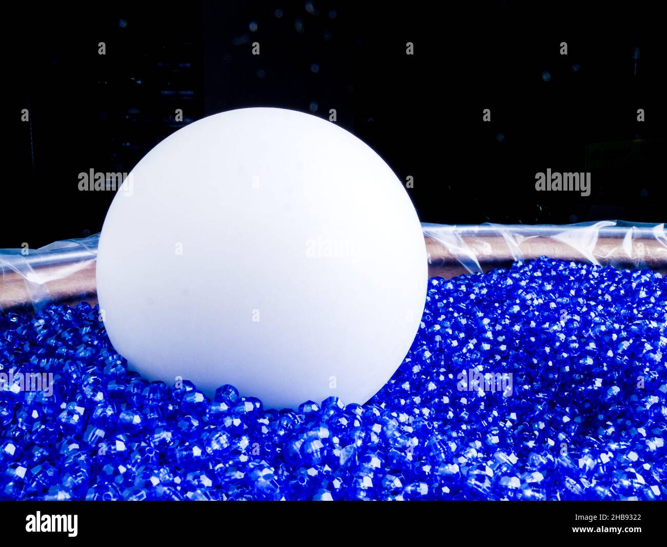 Colorful plastic beads. Microplastics. Industrial plastic Stock Photo ...