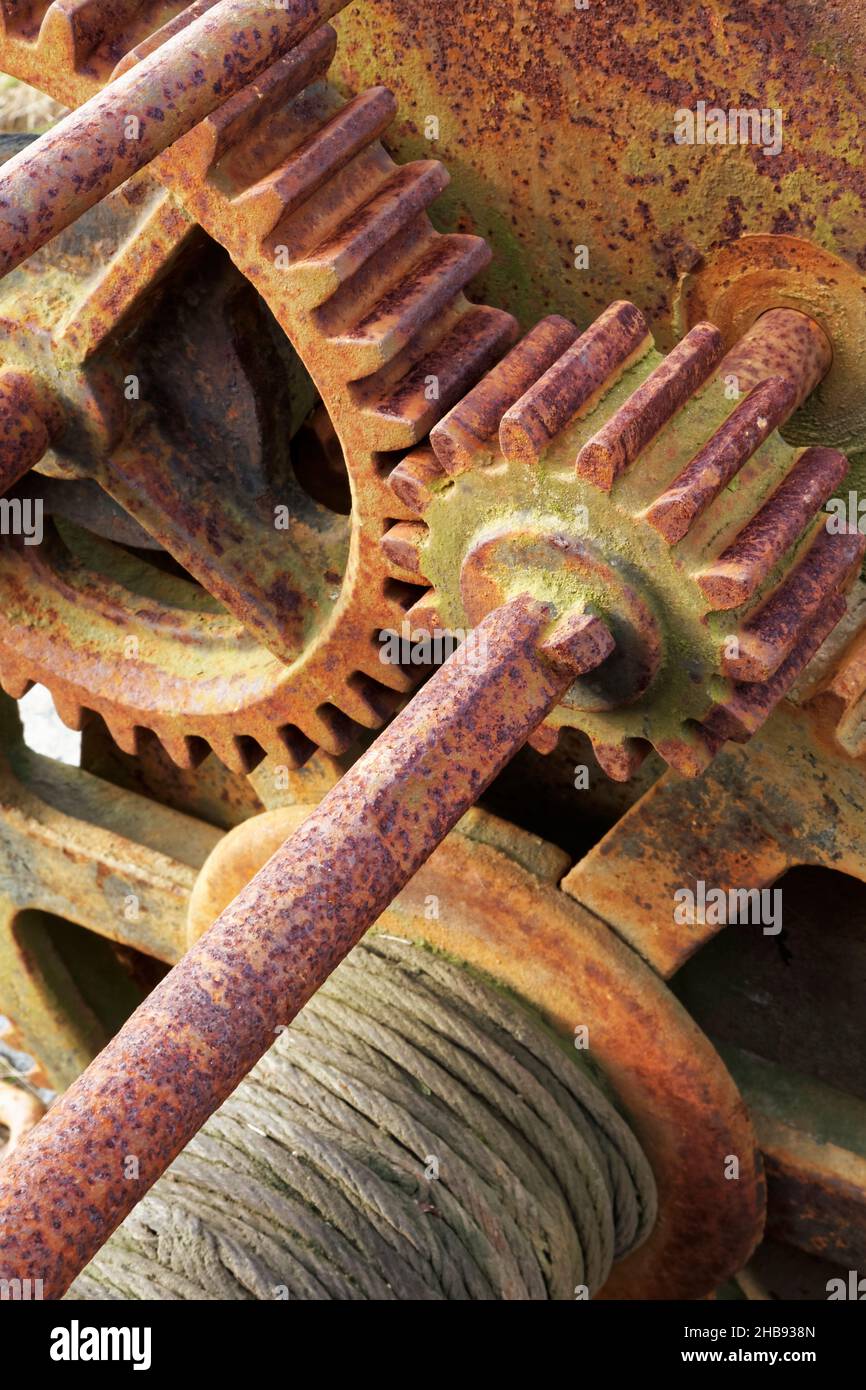 Turning cog wheels hi-res stock photography and images - Alamy