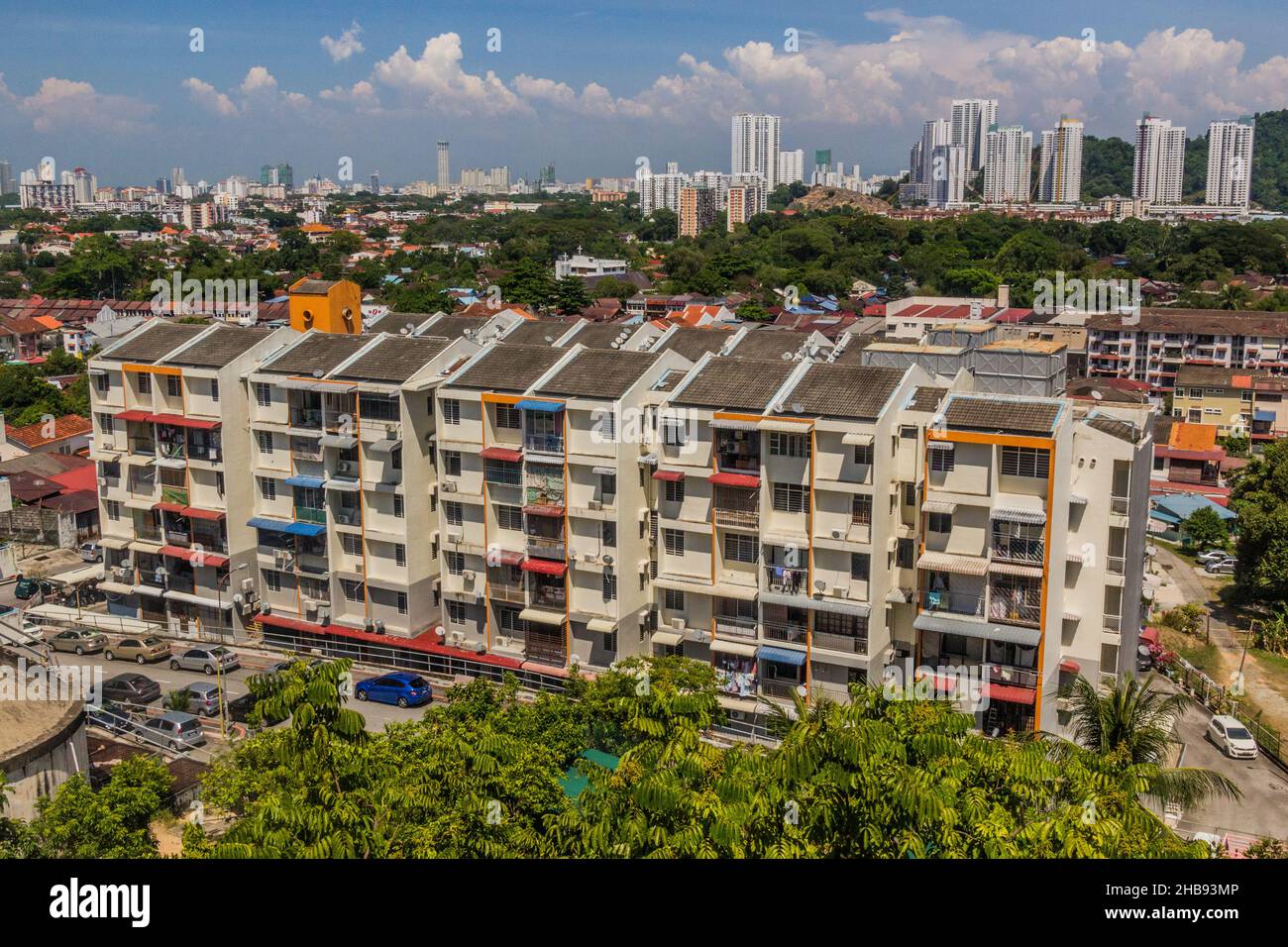 Skyscraper skyline building in penang hi-res stock photography and ...
