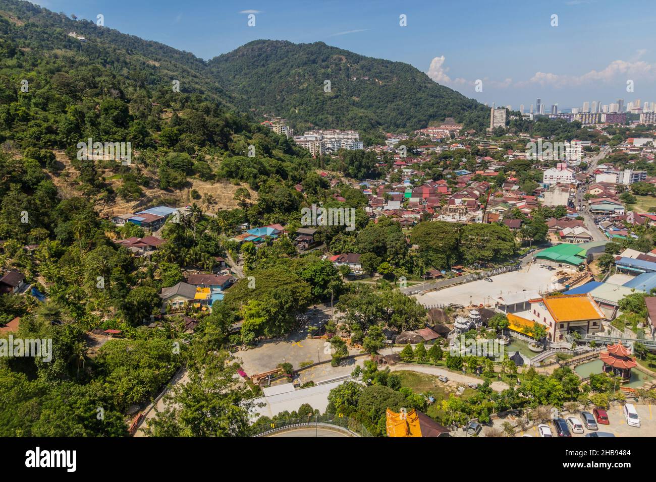 Aerial view of Penang, Malaysia Stock Photo - Alamy