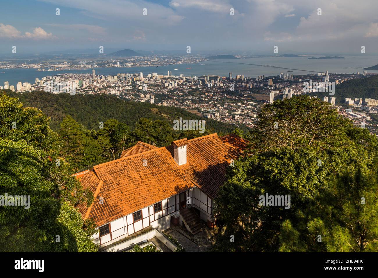 Aerial view of Penang, Malaysia Stock Photo - Alamy