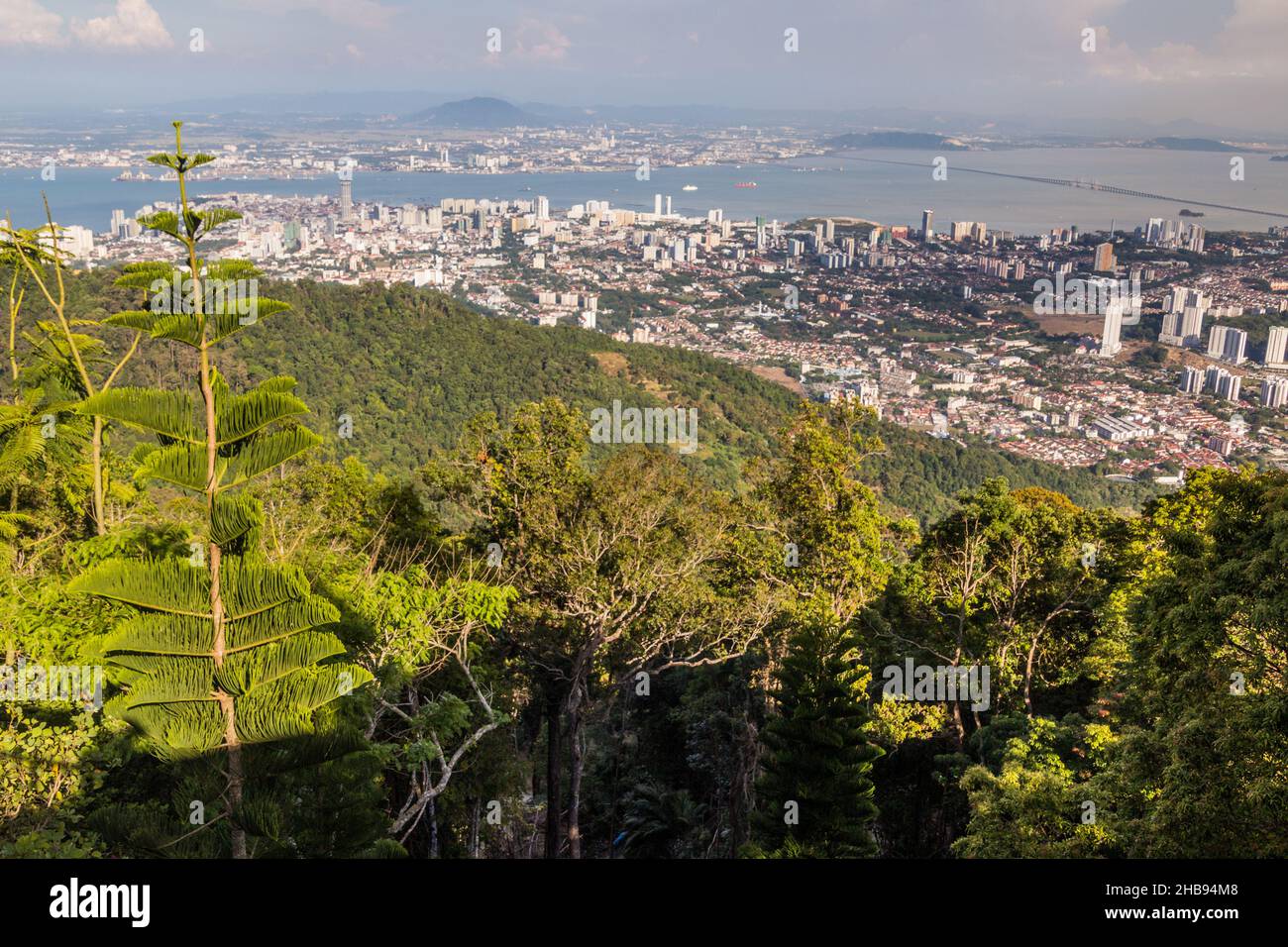 Aerial view of Penang, Malaysia Stock Photo - Alamy