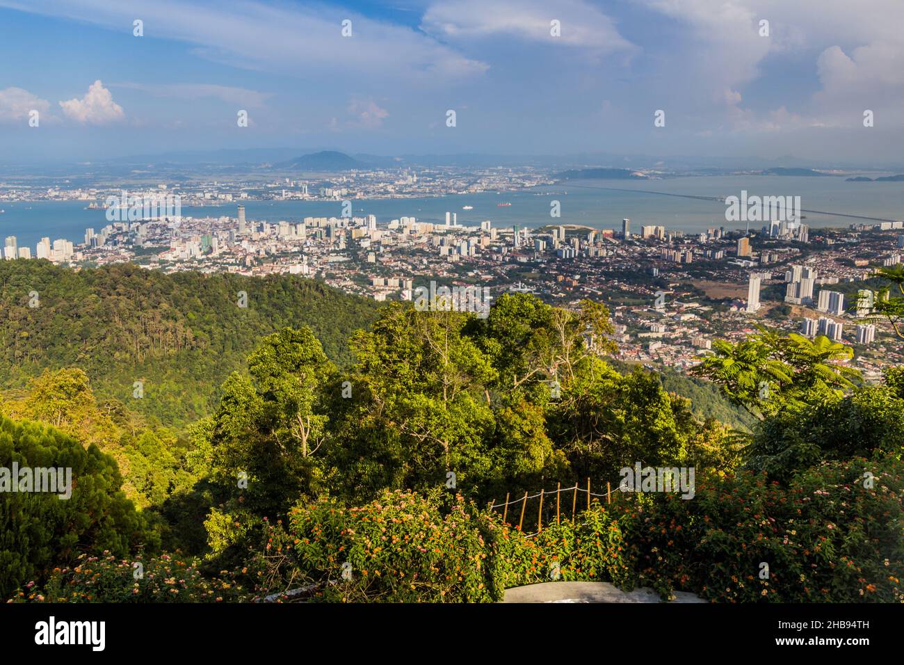 Aerial view of Penang, Malaysia Stock Photo - Alamy
