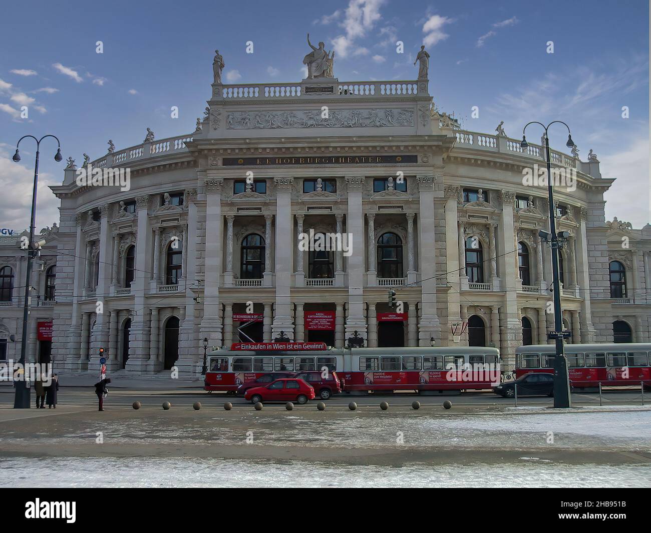 The Burgtheater is the national theatre of Austria situated in Vienna ...