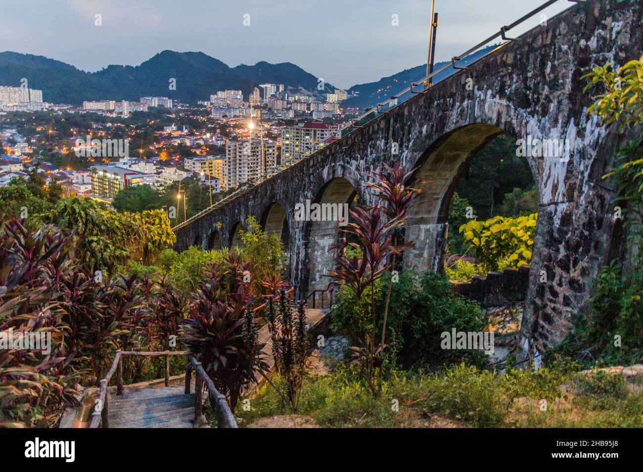 Bridge funicular penang hill hi-res stock photography and images - Alamy