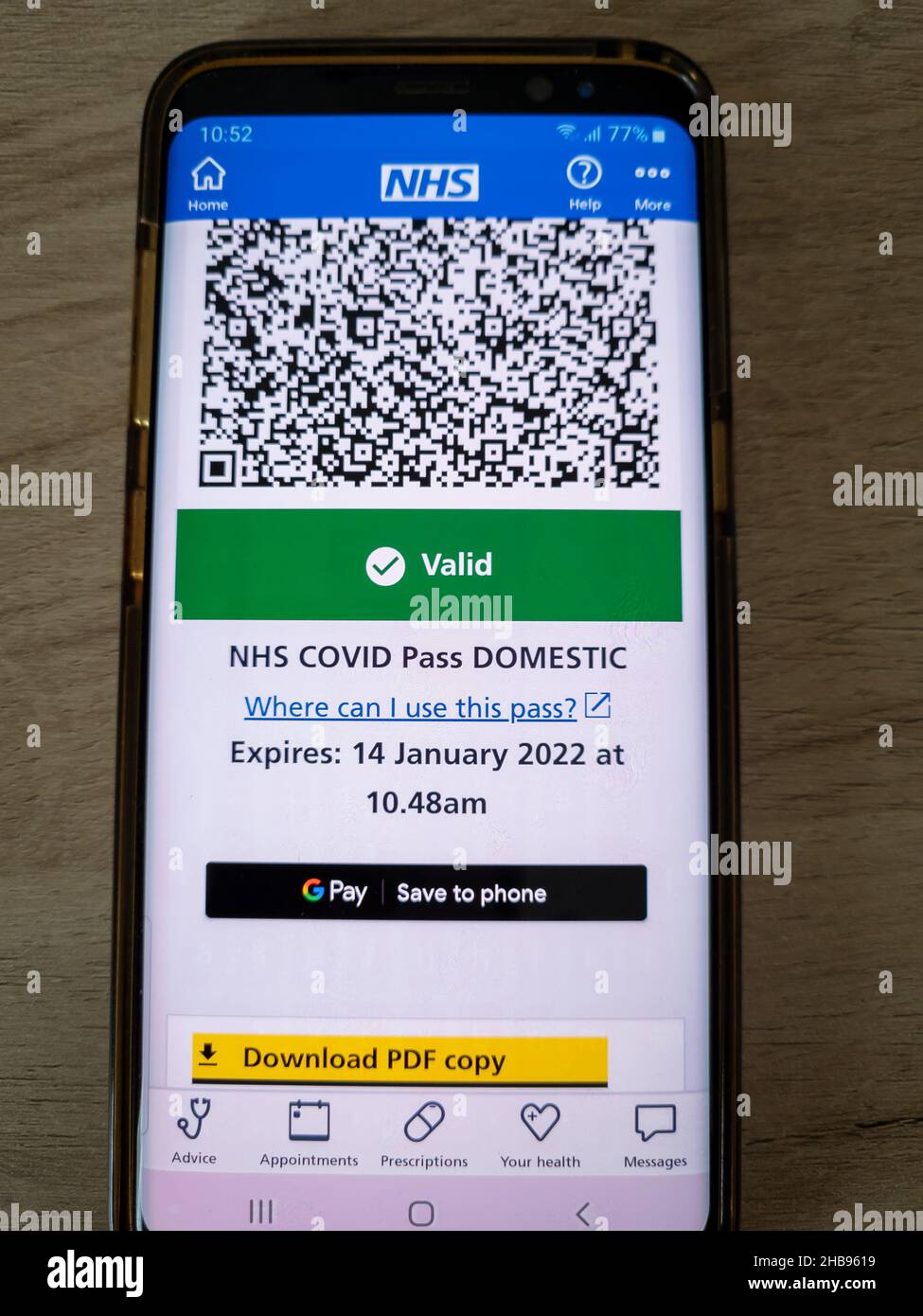 Nhs digital app hi-res stock photography and images - Alamy