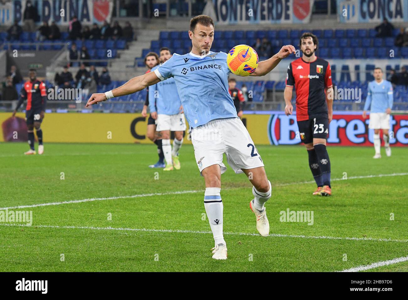 Stadio Olimpico, Rome, Italy. 17th Dec, 2021. Serie A football, SS ...