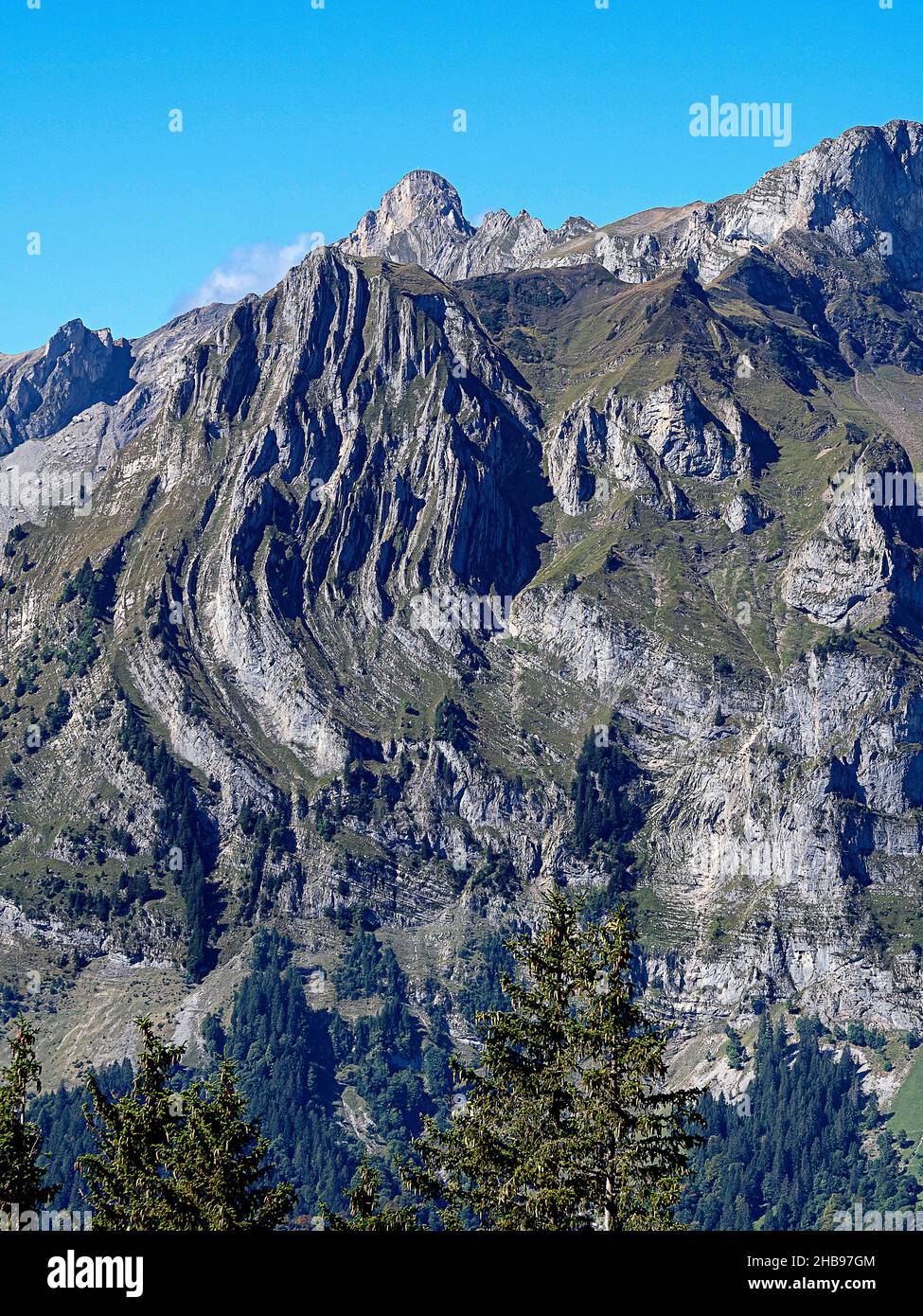 Mountain panorama with titlis hi-res stock photography and images - Alamy