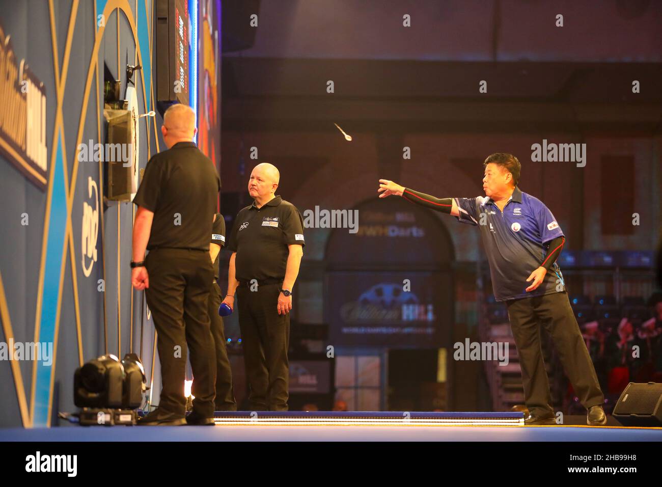 17th December 2021; Alexandra Palace, London, England: The William Hill World Darts Tournament ...