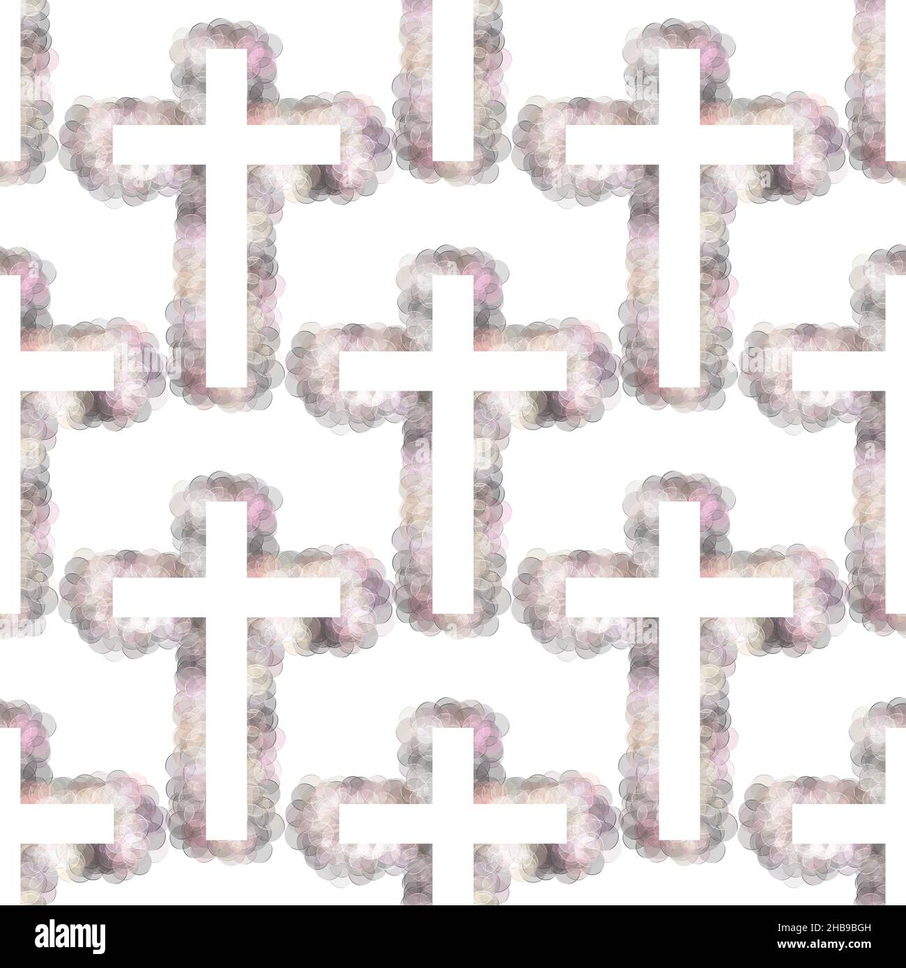 Seamless pattern with cross crucifixion for fabrics and textiles and ...