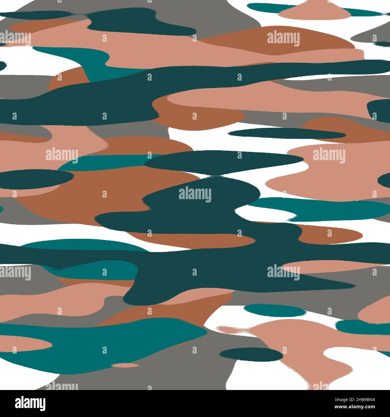 Seamless colorful happy camoflauge inspired surface pattern design for ...