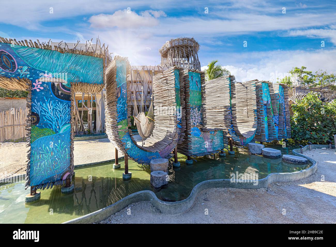 Big Letters Tulum near tourist attractions and local cenotes ...
