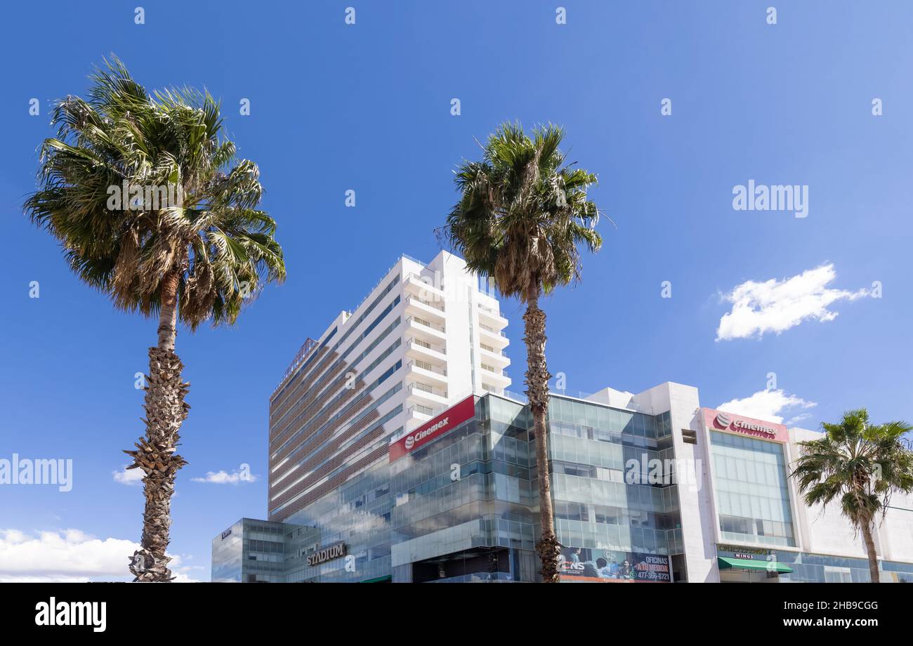 Leon, Mexico, 18 September, 2021: Leon City Financial Center and ...