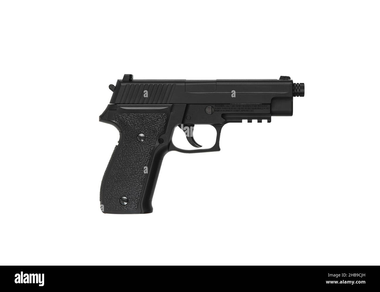 Air gun. Modern pneumatic weapon for air soft, sports and entertainment ...