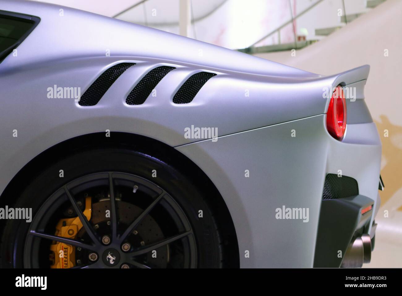 Modena, Italy, December 2021, MEF Ferrari Museum Casa Enzo Ferrari ...