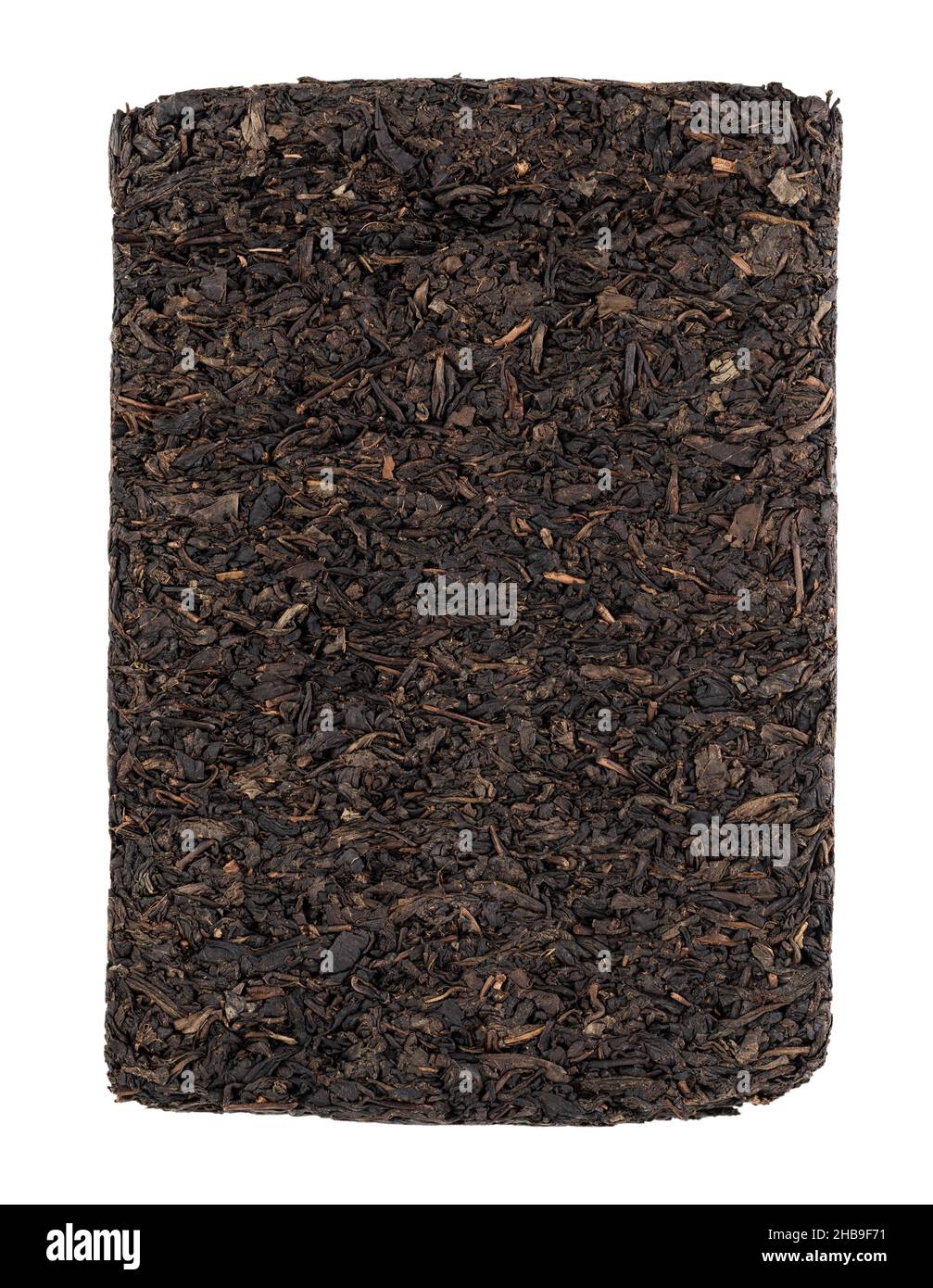 Classic brick shape heicha chinese dark tea Fu Cha with Golden Flowers ...