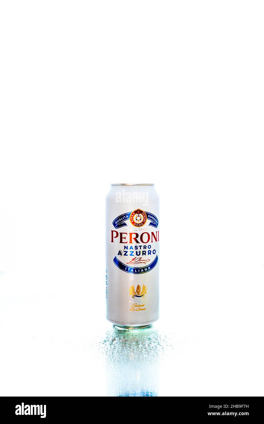 Peroni can hi-res stock photography and images - Alamy