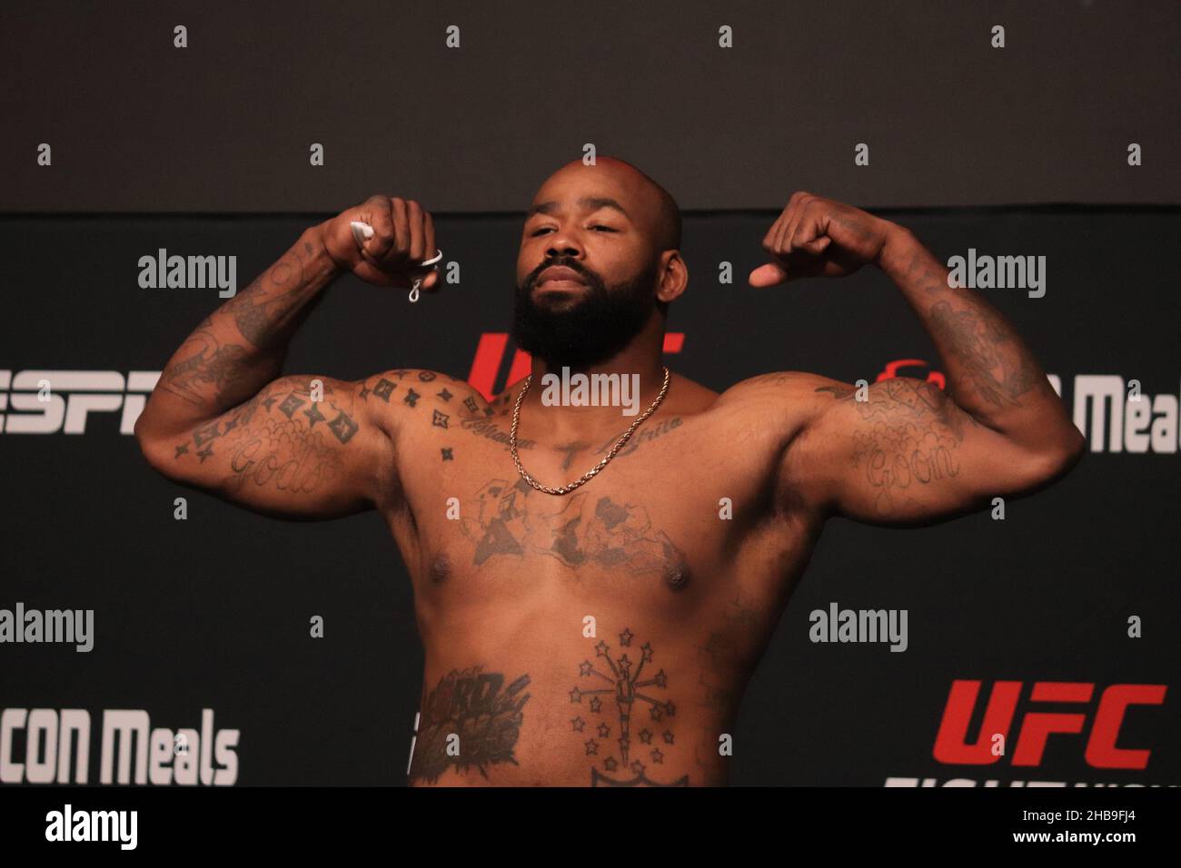 Las Vegas, USA. 17th Dec, 2021. LAS VEGAS, NV - DECEMBER 17: Don'Tale ...