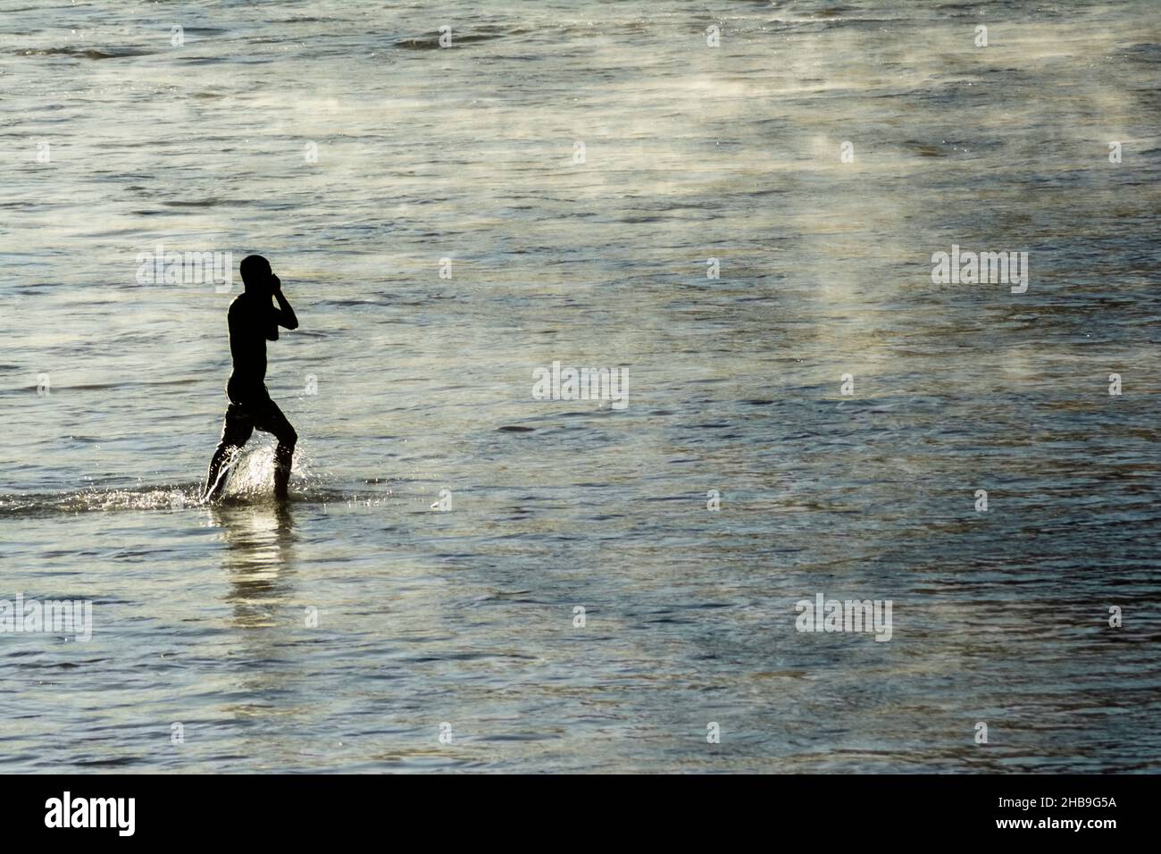 Man coming out of water hi-res stock photography and images - Alamy