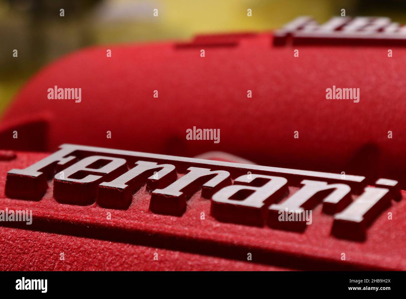 Modena, Italy, December 2021, MEF Ferrari Museum Casa Enzo Ferrari ...