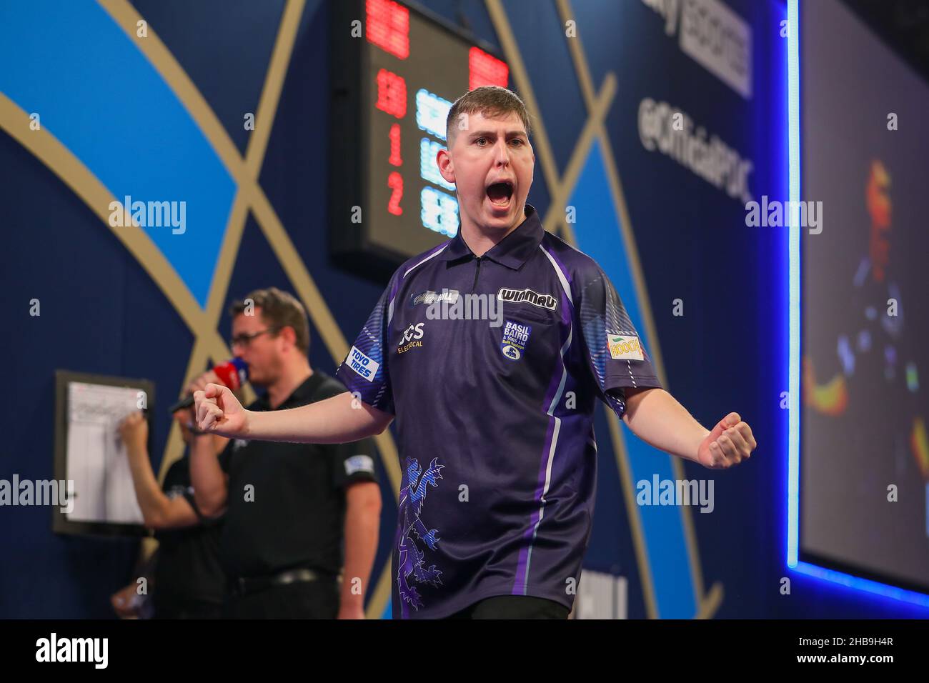 17th December 2021; Alexandra Palace, London, England: The William Hill World Darts Tournament ...