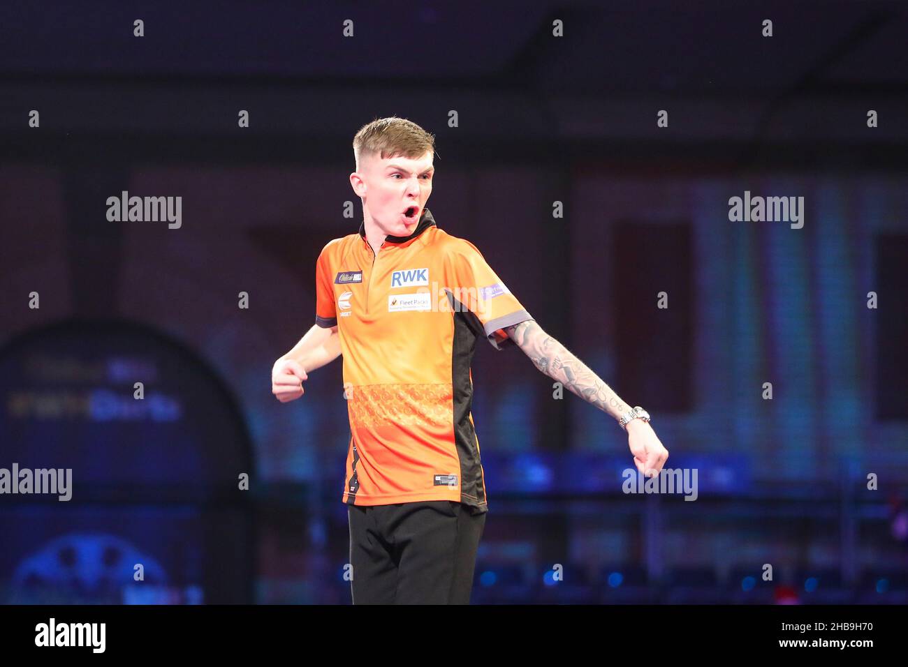 17th December 2021; Alexandra Palace, London, England: The William Hill World Darts Tournament ...