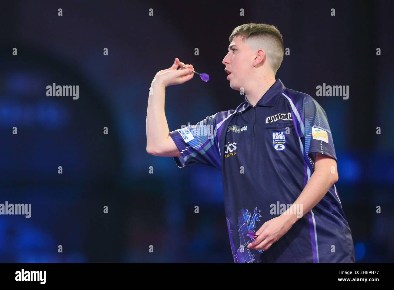 17th December 2021; Alexandra Palace, London, England: The William Hill World Darts Tournament ...