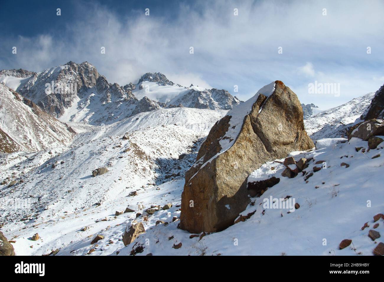Tuyuksu gorge hi-res stock photography and images - Alamy