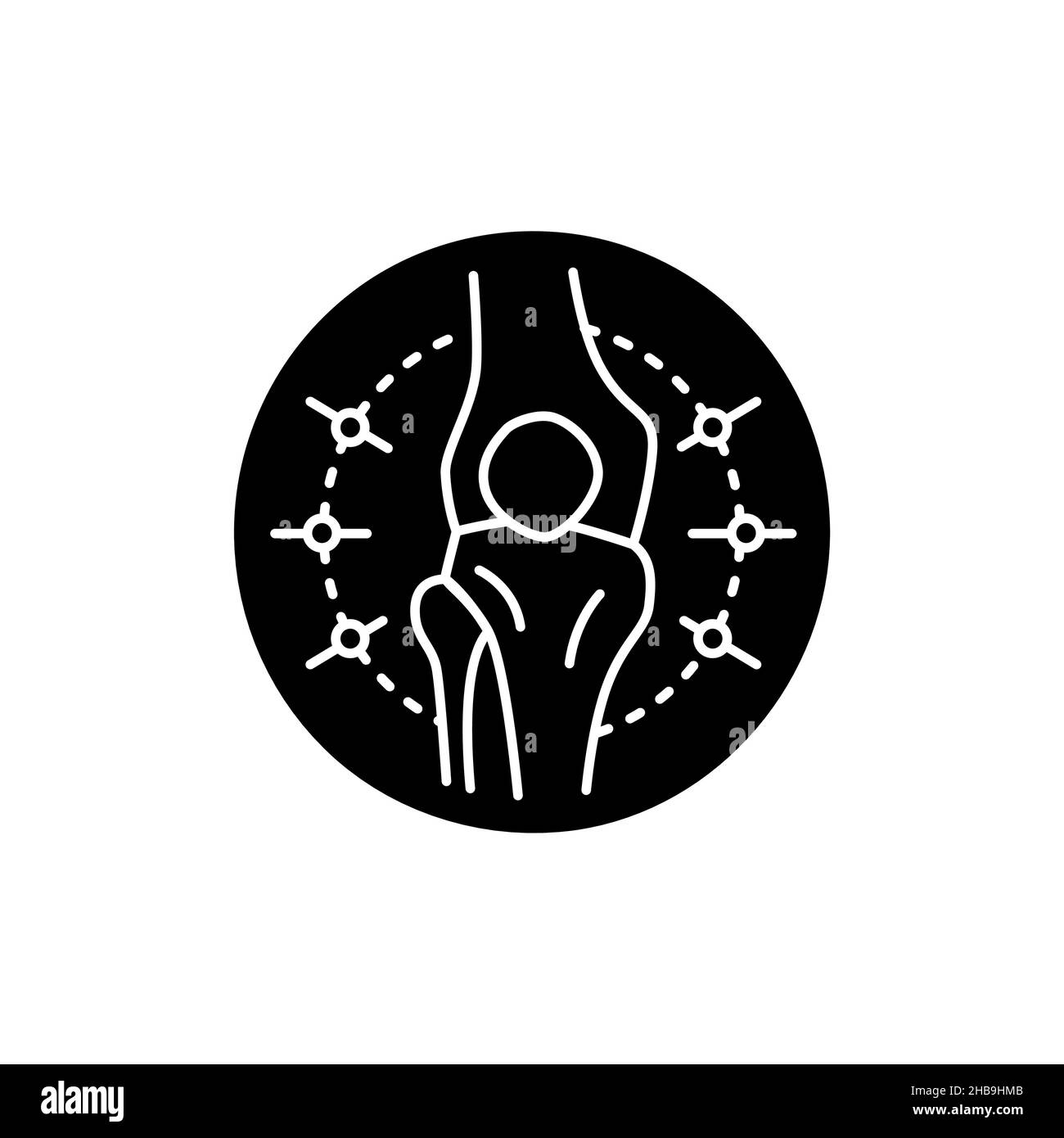 Rheumatology icon Black and White Stock Photos & Images - Alamy