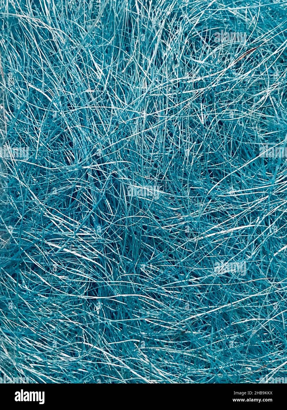 blue turquoise straw packaging background full screen Stock Photo - Alamy