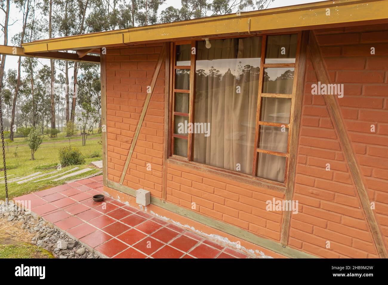 Rustic Small Brick House