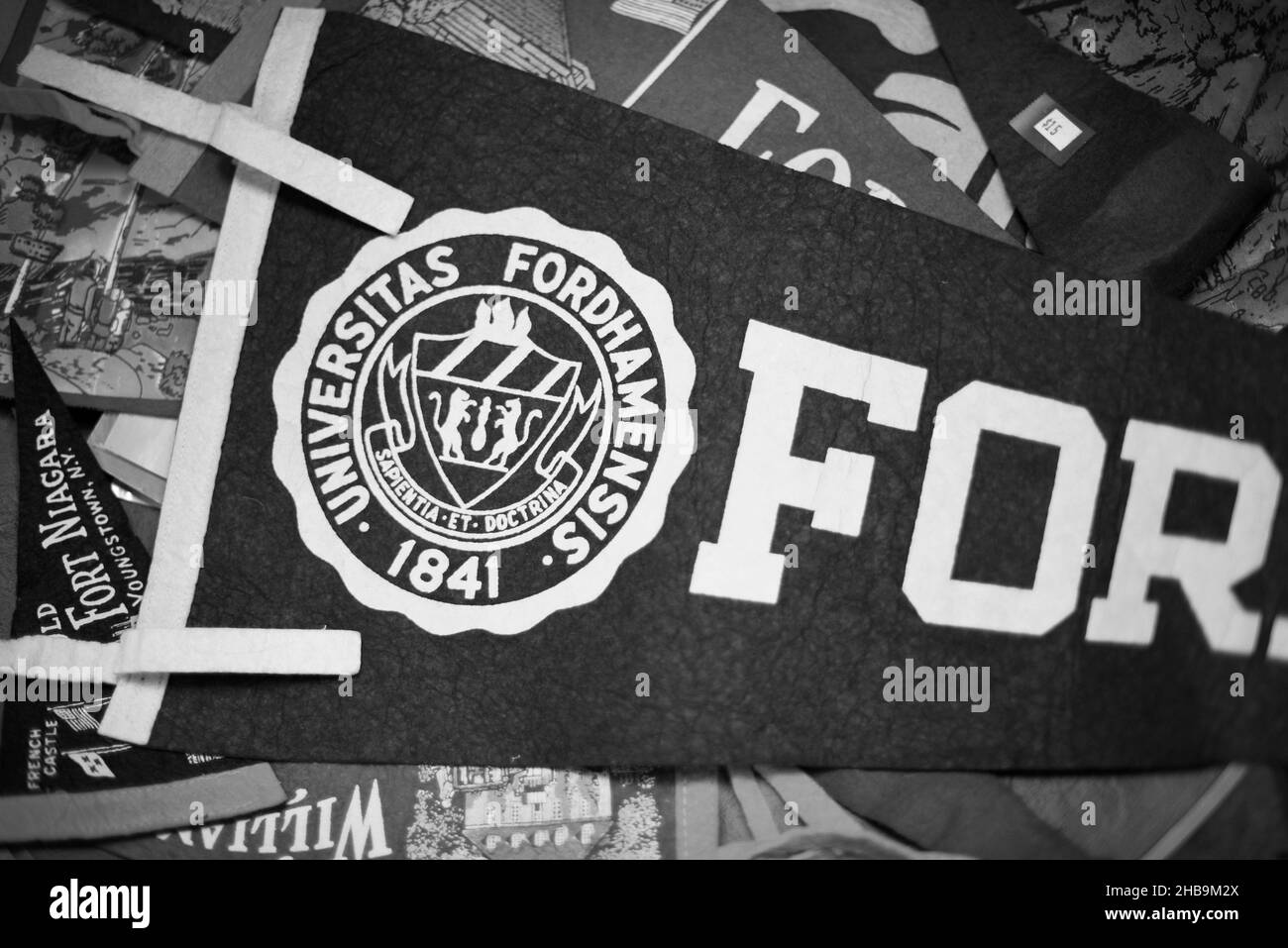 Fordham university Black and White Stock Photos & Images - Alamy