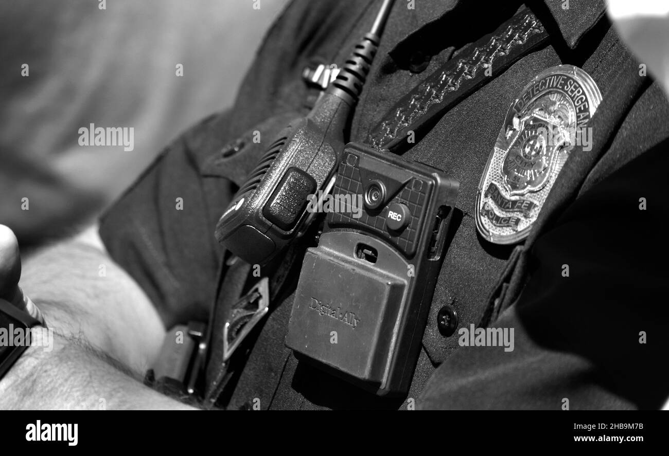 Body cam Black and White Stock Photos & Images - Alamy
